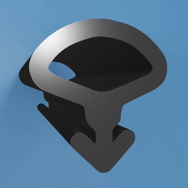 Reddiplex R6160 Bubble Gasket Double Glazing Seal in BLACK