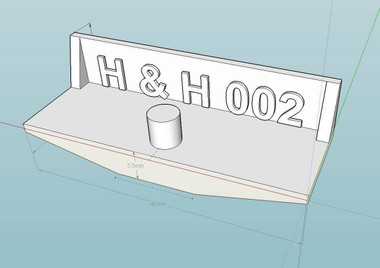 Angled Window Wedge Custom Made - 002 - Handles and Hinges Double ...
