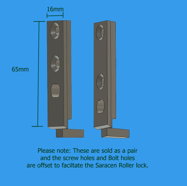 End Guides for Saracen Roller Lock Rods
