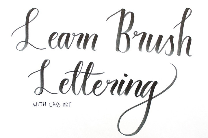 How to: Get Started with Brush Lettering - Cass Art