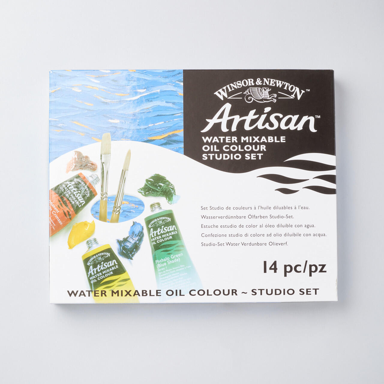 Winsor & Newton Artisan Water Mixable Oil Colour Studio Plus Brushes ...