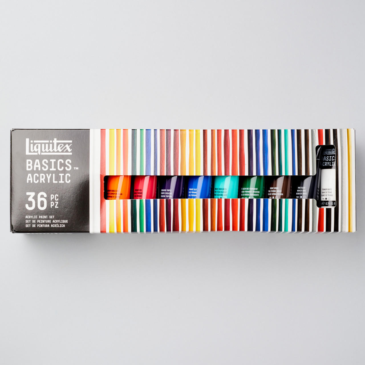 Liquitex Basics Acrylic Paint Set of 36 22ml Cass Art