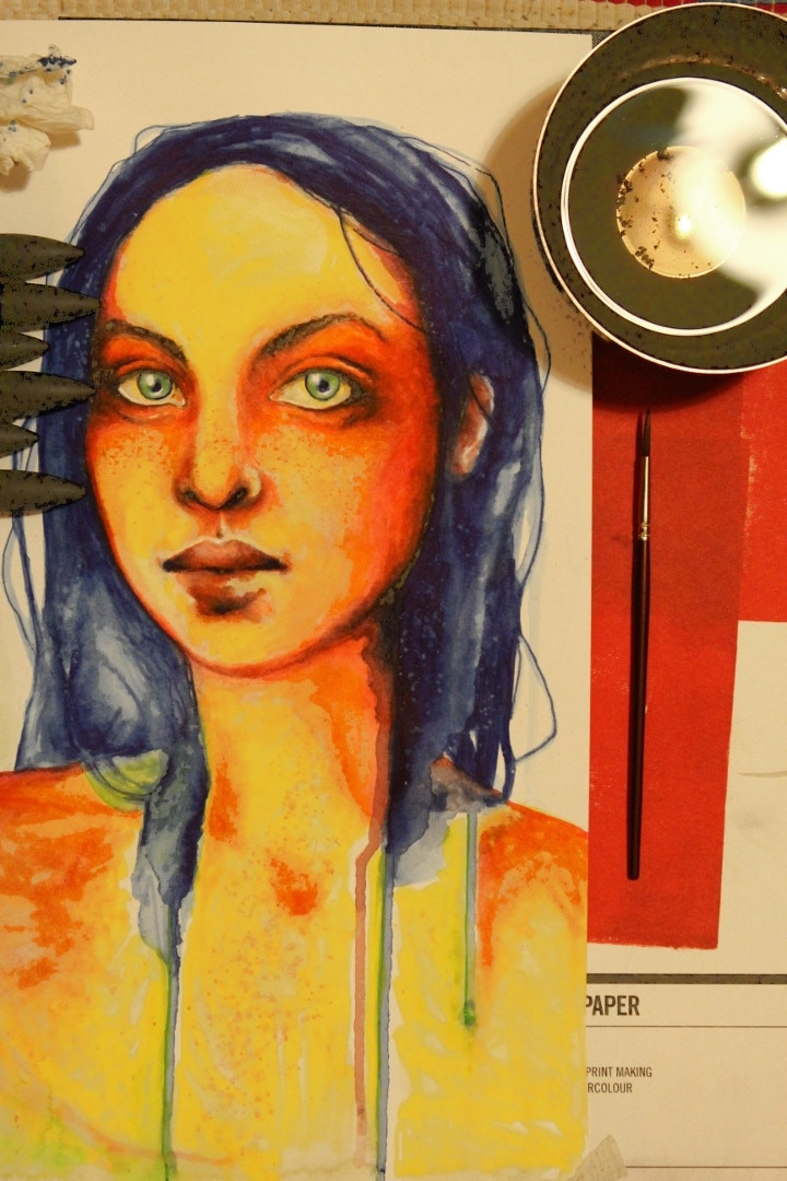 Watercolour Faces in Six Colours & Seven Easy Steps - Cass Art