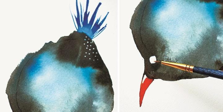 How To: Create an Abstract Watercolour Bird with Illustrator Veronica ...