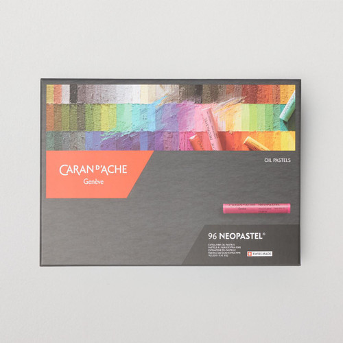Caran D'ache Neopastel Oil Pastel Assorted Colours Set of 96 | Cass Art