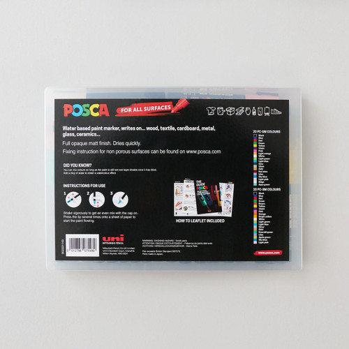 Posca Paint Marker x Cass Art 40th Anniversary Edition PC-3M & PC-5M ...