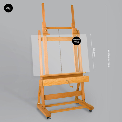 Mabef M02 Lugano Artist Studio Easel | Cass Art