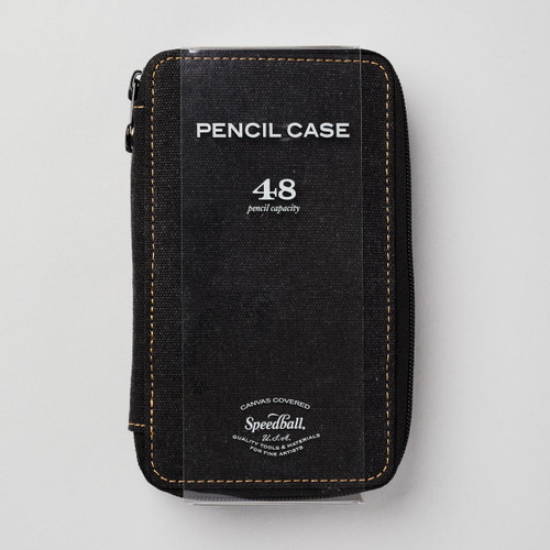 Speedball Canvas Black Pencil Case | Cass Art