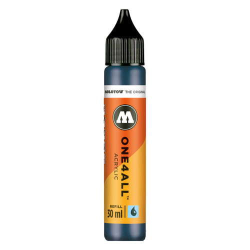 Molotow ONE4ALL Acrylic Paint Refill 30ml 027 Petrol Cass Art