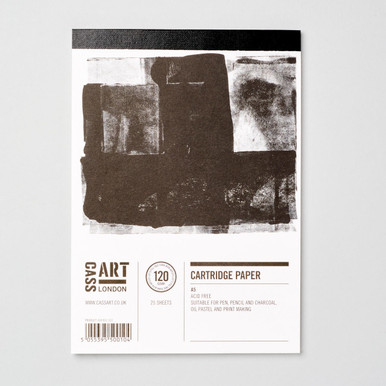 Cass Art Cartridge Pad 120gsm 25 Sheets A5 | Cass Art