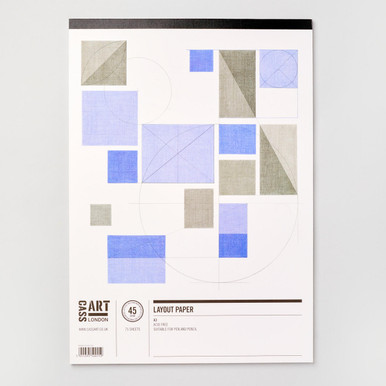 Cass Art Layout Pad 75 Sheets 45gsm A3 | Cass Art