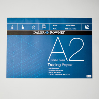 Daler Rowney D Series Tracing Pad 90gsm A2 | Cass Art