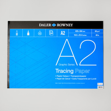 Daler Rowney Tracing Pad 60gsm A2 | Cass Art