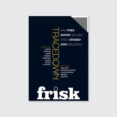 Frisk Tracedown Graphite Carbon Paper A3 Graphite | Cass Art