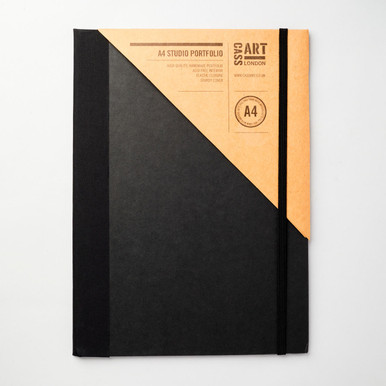 Cass Art Studio Portfolio A4 Black Portfolio | Cass Art