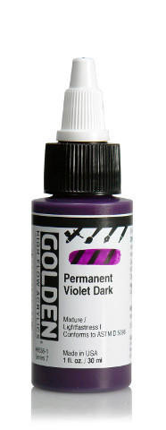 Golden High Flow 30ml Permanent Violet Dark | Cass Art