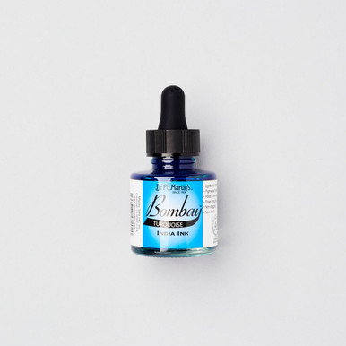 Dr Ph Martin's Bombay Ink 30ml Turquoise | Cass Art