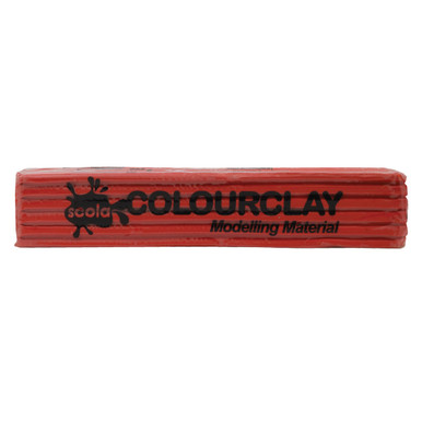 Scola Colour Clay 500g Red | Cass Art