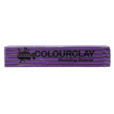 Scola Colour Clay 500g Purple | Cass Art