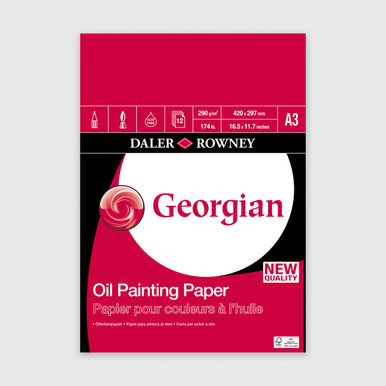 Daler Rowney Georgian Oil Colour Pad A3 | Cass Art