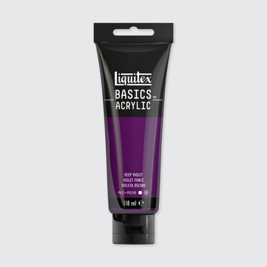 Liquitex Basics Acrylic Colour 118ml Deep Violet | Cass Art