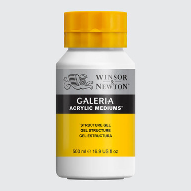 Winsor & Newton Galeria Acrylic Additive Structure Gel 500ml | Cass Art
