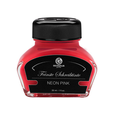 Octopus Fluids Fluorescent Highlighter Ink for Fountain Pens 30ml Neon ...