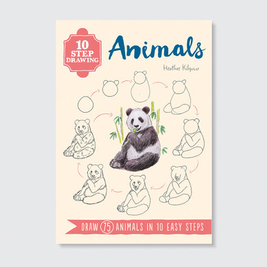 10 Step Drawing - Animals by Heather Kilgour | Cass Art