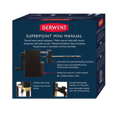 Derwent Super Point Mini Manual Helical Sharpener | Cass Art