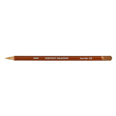 Derwent Drawing Pencil Brown Ochre | Cass Art
