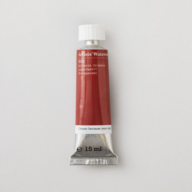 SAA Artists' Watercolour Paint 15ml Alizarin Crimson | Cass Art