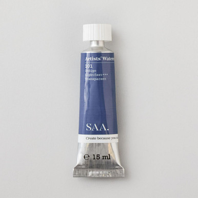 SAA Artists' Watercolour Paint 15ml Indigo | Cass Art