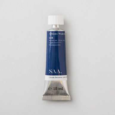 SAA Artists' Watercolour Paint 15ml Prussian Blue Hue | Cass Art