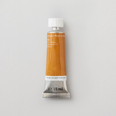 SAA Artists' Watercolour Paint 15ml Raw Sienna | Cass Art