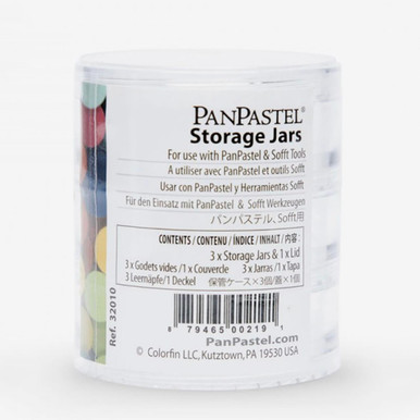 PanPastel Artists' Pastel Storage Jars Set of 4 | Cass Art
