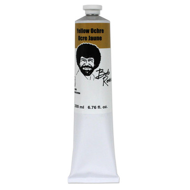 Bob Ross Landscape Oil Paints 200ml Yellow Ochre | Cass Art