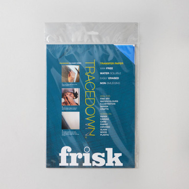 Frisk Tracedown Tracing Paper A4 Blue Pack of 5 | Cass Art