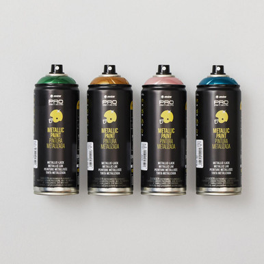 MTN Pro Metallic Spray Paint 400ml | Cass Art