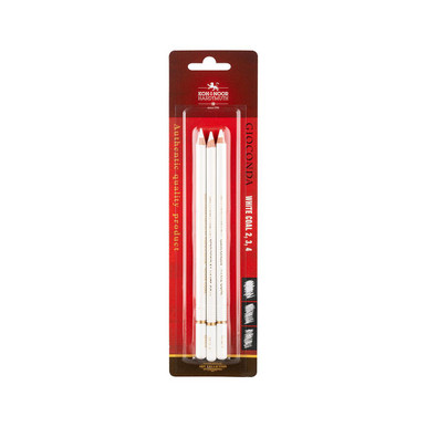 Koh-i-Noor Traditional Extra White Coal Pencil 8812 Set of 3 | Cass Art