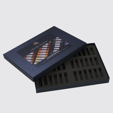 Unison Colour Soft Pastel Empty Storage Box with Foam for 36 Pastels ...