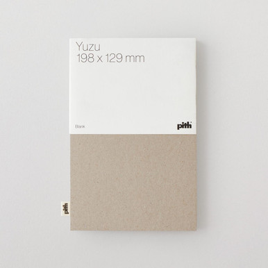 Pith Yuzu Notebook 130gsm 156 Pages 198 x 129mm Raw | Cass Art