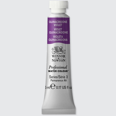 Winsor & Newton Professional Watercolour 5ml Quinacridone Violet | Cass Art