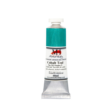 Michael Harding Oil Paint 60ml Cobalt Teal | Cass Art