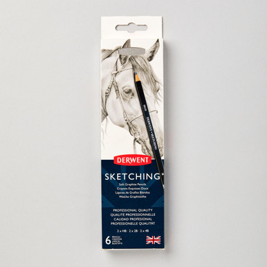 Derwent Sketching Pencil Tin Set of 6 | Cass Art