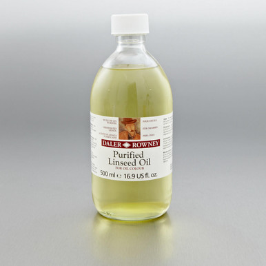 Daler Rowney Purified Linseed Oil 500ml | Cass Art