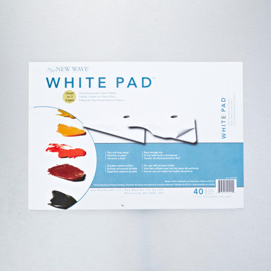 New Wave Disposable Palette Pad 28 x 40 cm White | Cass Art