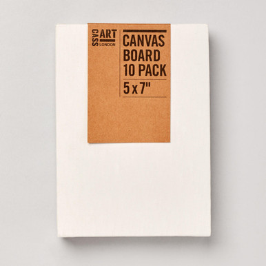 Cass Art Canvas Board Pack of 10 5 x 7 in. | Cass Art