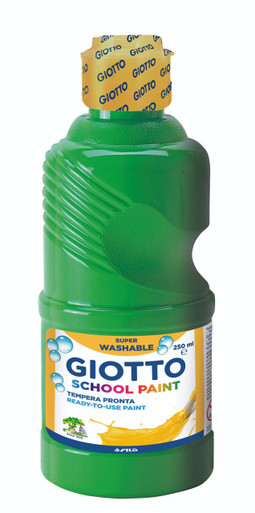 Giotto School Paint 250ml Green | Cass Art