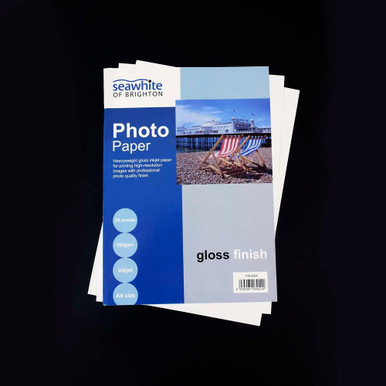 Seawhite Photo Paper Gloss 25 sheets 260gsm A4 | Cass Art