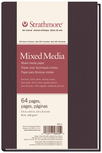 Strathmore 500 Mixed Media Art Journal 32 Sheets | Cass Art